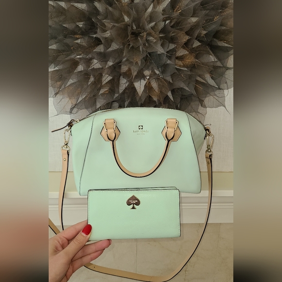 kate spade | Bags | Kate Spade Designer 2 Piece Handbag And Bifold ...